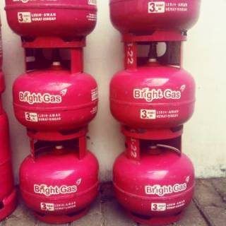 Jual Bright Gas 3 kg kosong / Gas Pink 3 kg / Gas Non Subsidi 3 kg ...