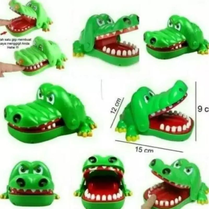 Jual MAINAN BUAYA GIGIT/CROCODILE DENTIST | Shopee Indonesia