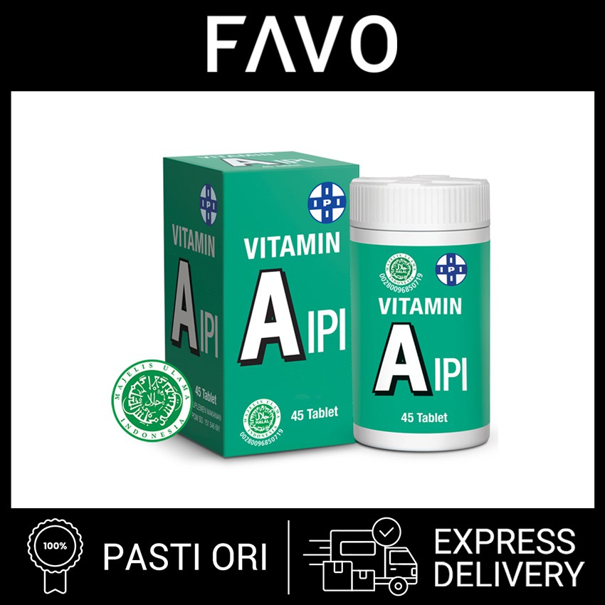 Vitamin - IPI Vitamin A - 45 Tablet | Shopee Indonesia