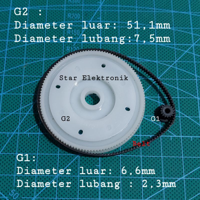 Set gear Besi dan timing belt | Shopee Indonesia