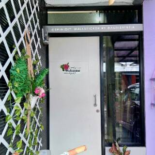 Jual stiker welcome pintu ruangan masuk selamat datang sticker nama ...