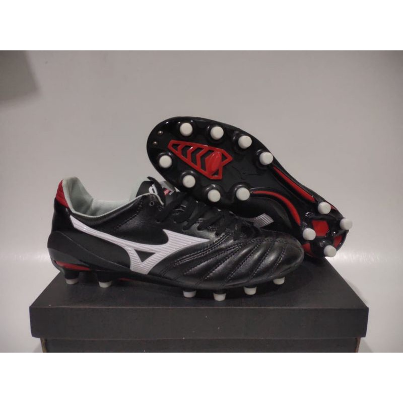Jual SEPATU BOLA MIZUNO MORELIA NEO II BLACK STRIP WHITE FG | Shopee ...