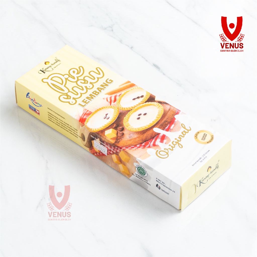 Jual Pie Susu Lembang Rasa Original Kunang - kunang 22 Venus Sentra ...