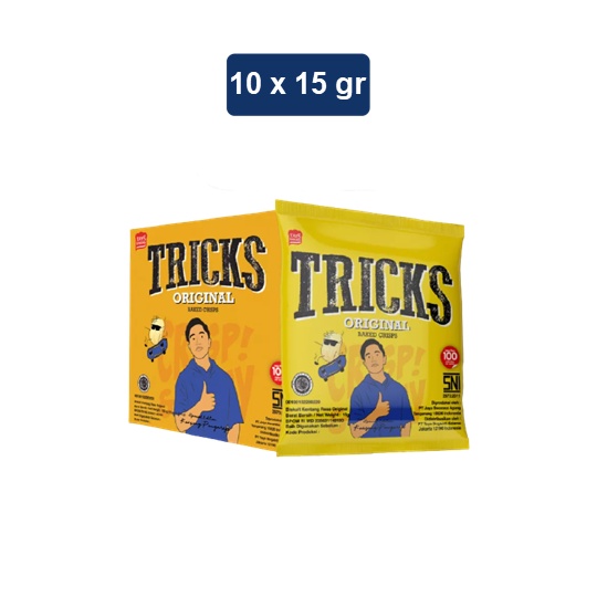 Jual Tricks Biskuit Kentang Original 10 x 15 gr | Shopee Indonesia