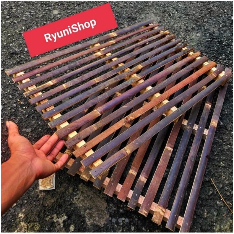 Jual Ancak bambu/ footrest kelinci, alas kandang 60x40cm | Shopee Indonesia
