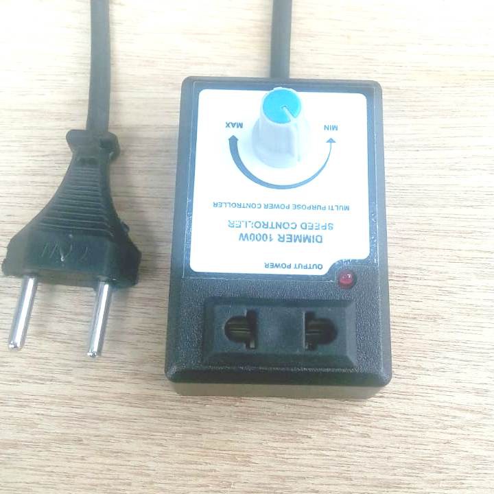 Jual Dimmer 1000 Watt Stop Kontak Colok 220V AC pengatur putaran speed ...