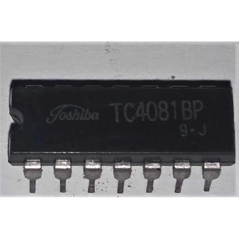 Jual IC TC4081BP TC 4081 BP IC Logic Quad 2-Input AND Gate | Shopee ...