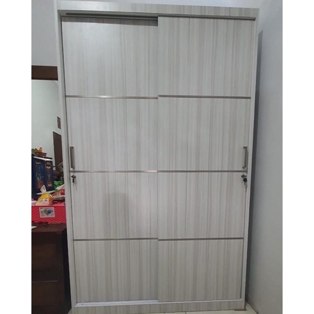 Jual Almari sliding HPL (Lemari slide) | Shopee Indonesia