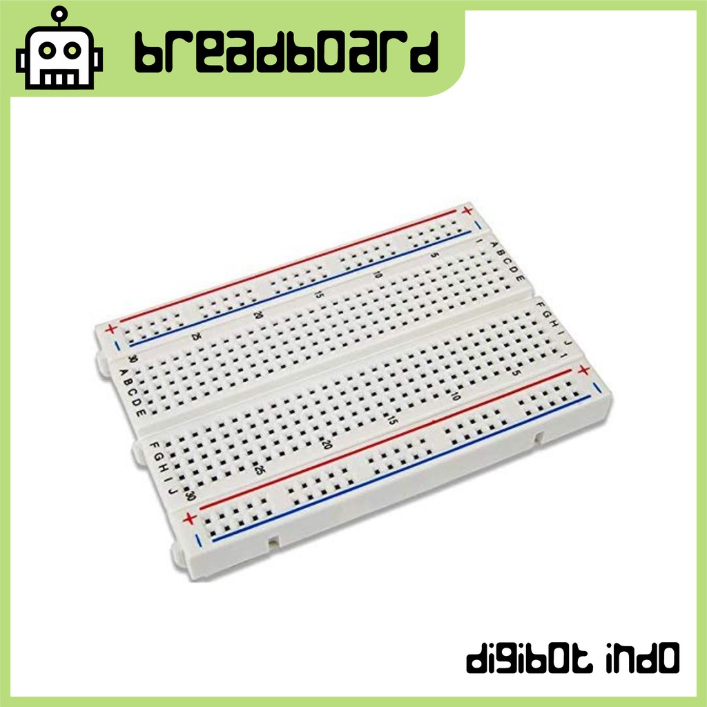 Jual Mini Breadboard Protoboard - 400 Titik | Shopee Indonesia