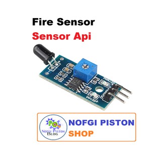 Jual Fire Sensor Pendeteksi Api 4 Pin dan 3 Pin Fire Detector Module ...