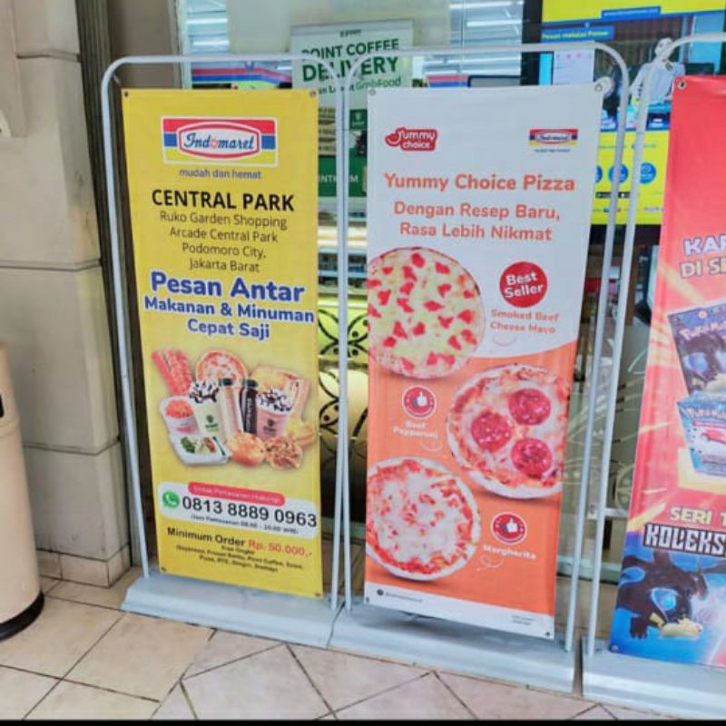 Jual Rangka Standing Stand Tiang Dorframe Doorframe Door frame Banner ...