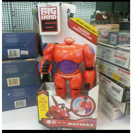 Jual Figure Disney Big Hero 6 Baymax Red Armor Power Punch Bandai ...