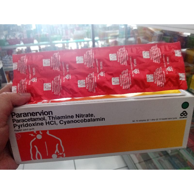 Jual Paranervion Vitamin Neurotropik (1 Strip) | Shopee Indonesia