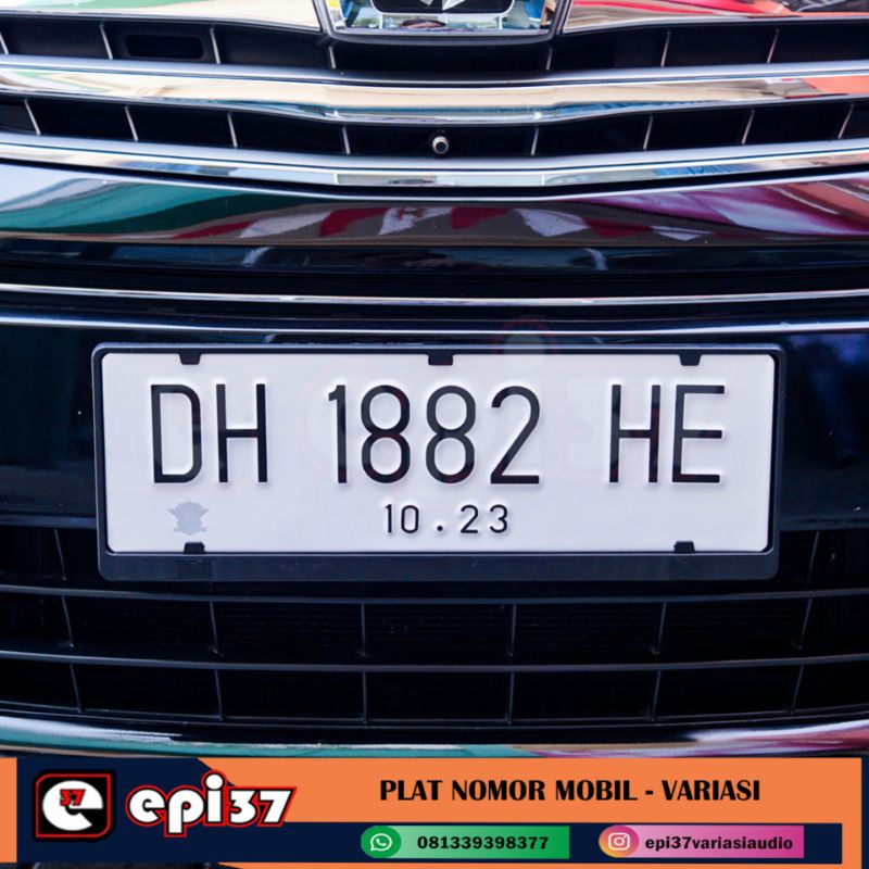 Jual PLAT NOMOR PUTIH MOBIL | Shopee Indonesia