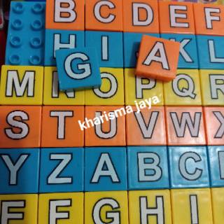 Jual Mainan Puzzle Huruf Abjad Kotak | Shopee Indonesia