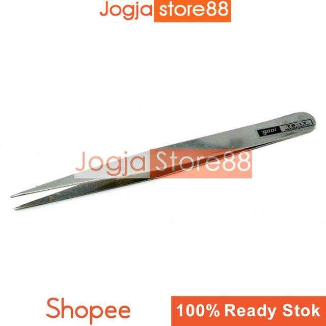 Jual Pinset Lurus Stainless Steel Laboratorium | Shopee Indonesia