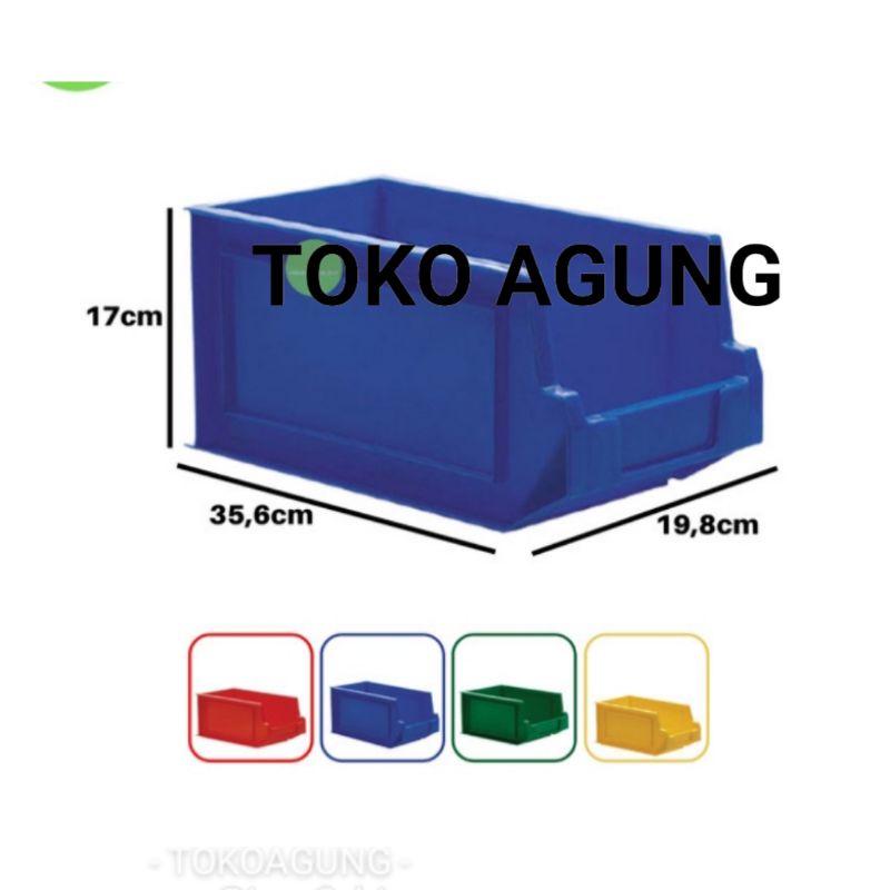 Jual Jolly Box no 400 Jx4 LION STAR / rak sparepart / kotak susun ...