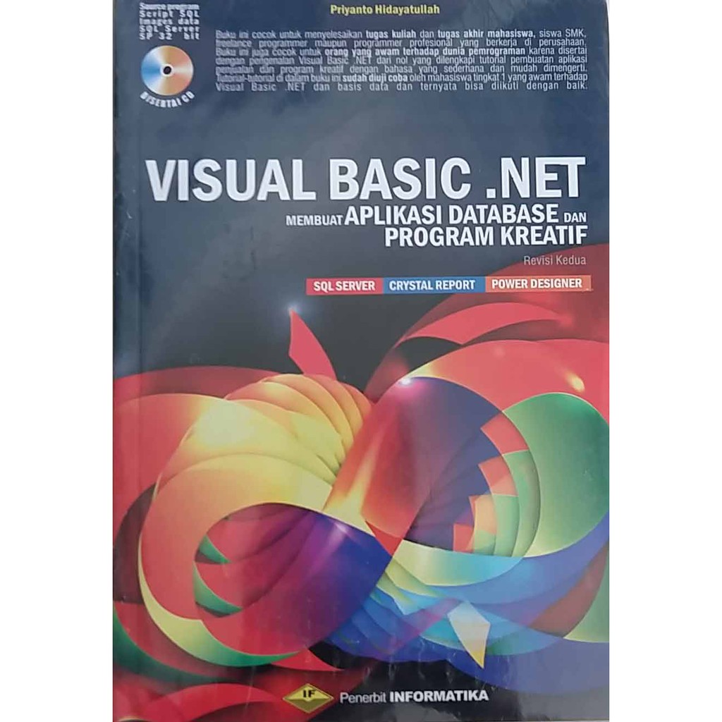 Jual VISUAL BASIC.NET (MEMBUAT APLIKASI DATABASE DAN PROGRAM KREATIF ...