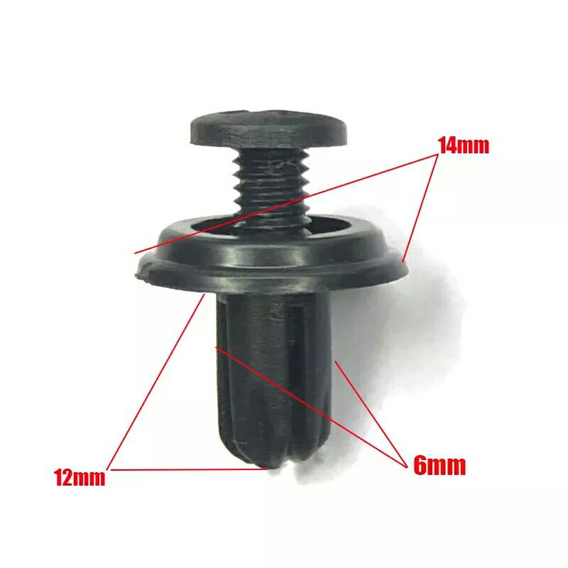 Jual klip body motor universal 6mm | Shopee Indonesia