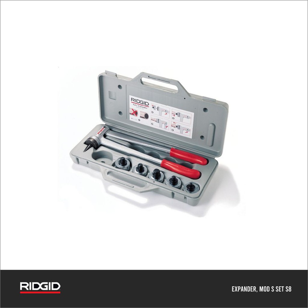Jual RIDGID Tube Expander Tools Model S SET S8-34152 | Shopee Indonesia