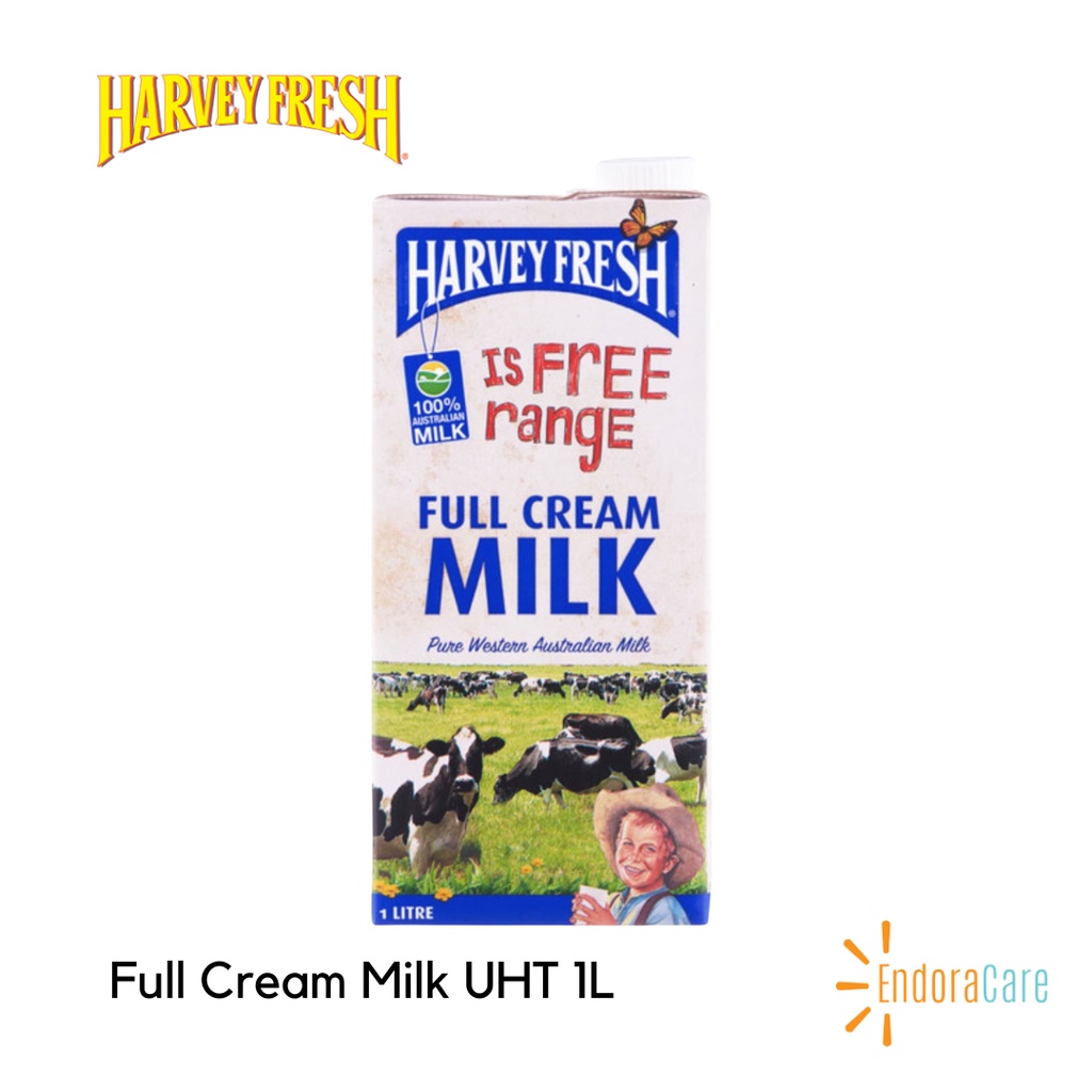 Jual HARVEY FRESH Full Cream Milk Susu UHT 1L | Shopee Indonesia