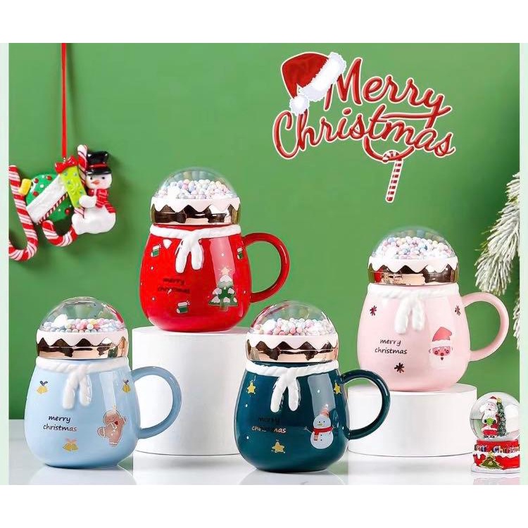 Jual mug natal/ sinterclaus bahan keramik import dengan berbagai model ...