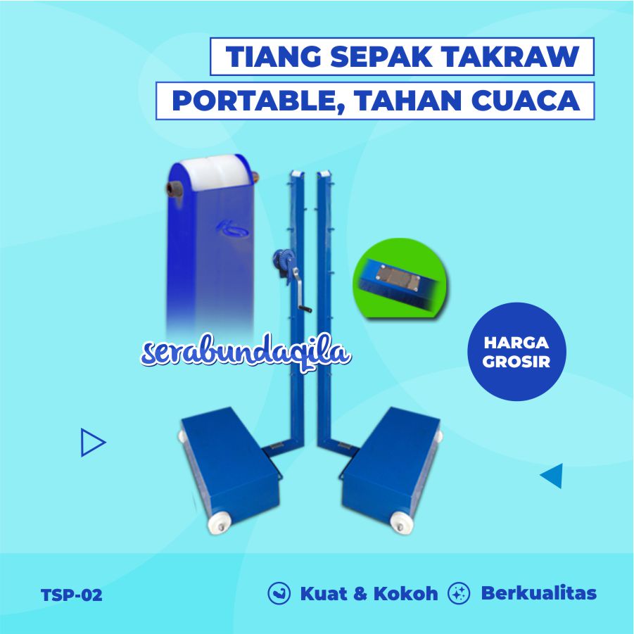 Jual Tiang Sepak Takraw Portable TSP-02 jual murah | Shopee Indonesia