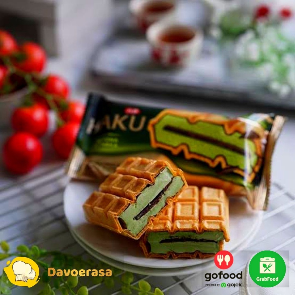 Jual Es Krim Glico Haku Monaka Matcha KHUSUS GOSEND GRAB Indonesia ...