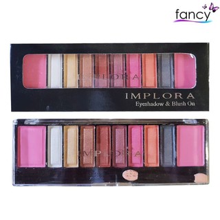 Implora Eye Shadow Make Up Kit Palette | Shopee Indonesia