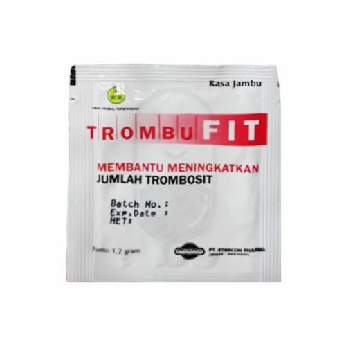 Jual TROMBUFIT BOX ISI 6 SACHET membantu meningkatkan trombosit ...