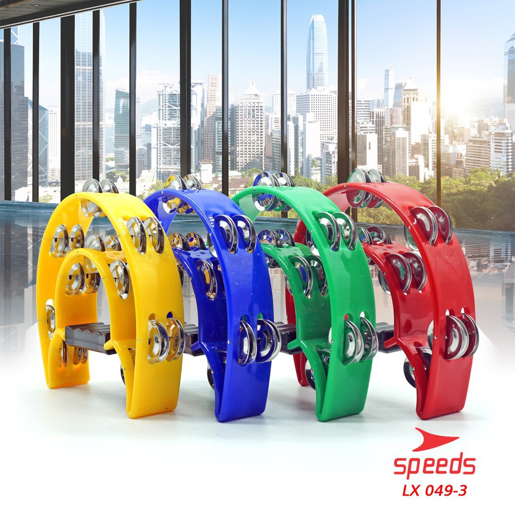 Jual SPEEDS Alat Musik Tamborin music Tambourine Kecrek Double Ring ...
