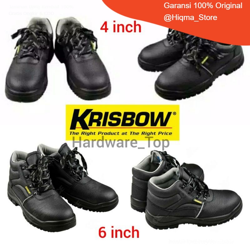 Jual Arrow 4 inch dan 6 inch Ace KRISBOW Sepatu Safety Shoes / Sepatu ...
