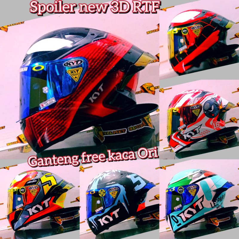 Jual Helm full face kyt tt course limited edition edisi marvel Thor deadpool 100% original kyt ...