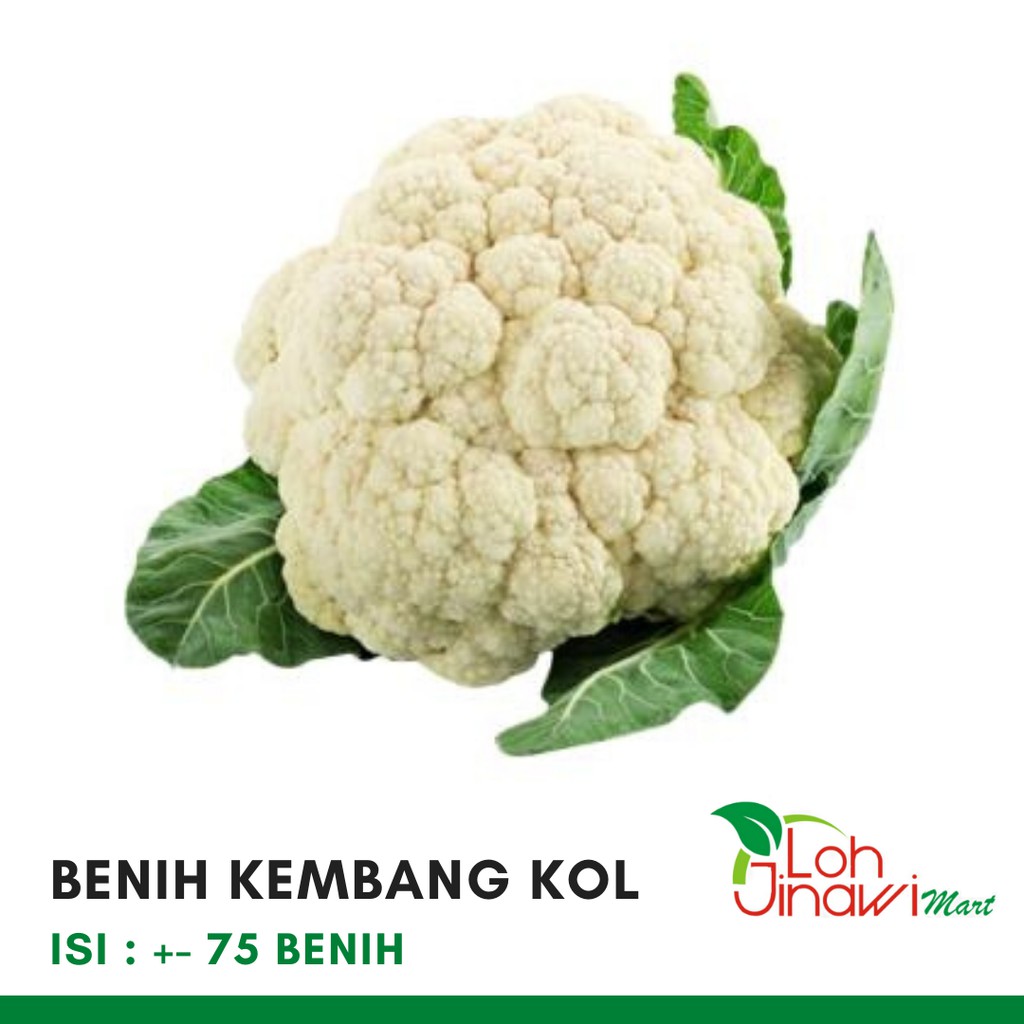 Benih Biji Sayur Bunga Kol Orient Kembang Kol Murah Hemat Repacking Isi ...