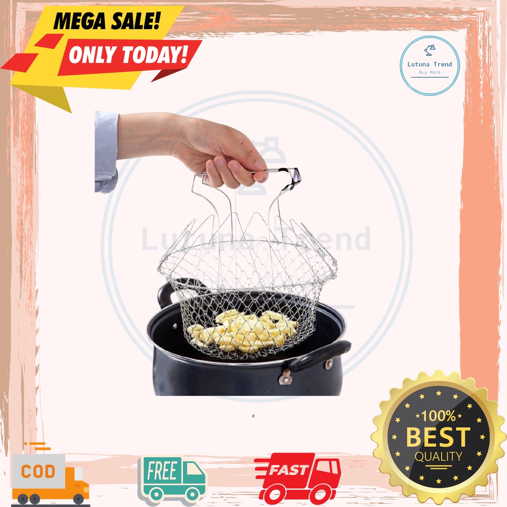 Jual Magic Kitchen Keranjang Saringan Masak alat pemasak kentang ...