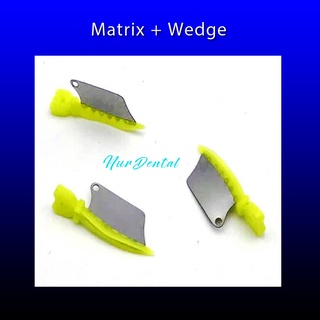 Jual Matrix vendermate wedge dental fendermate | Shopee Indonesia