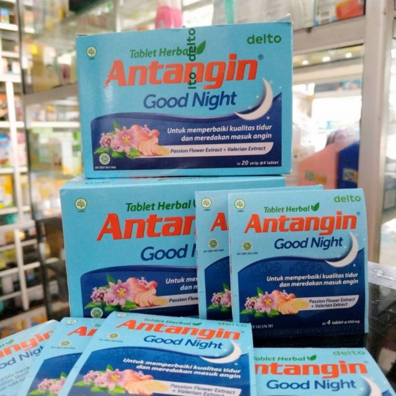 Jual Antangin Good Night Strip isi 4 Tablet Herbal | Shopee Indonesia