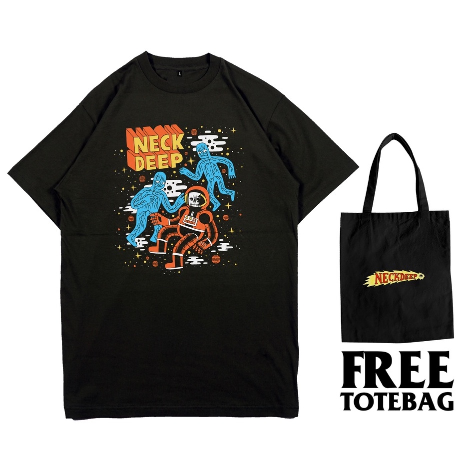 Jual Kaos NECK DEEP / Baju NECKDEEP / Kaos Bootleg | Shopee Indonesia
