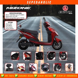 Jual Sepeda Motor Listrik EXOTIC MIZONE Electric E Bike 1000 Watt ...
