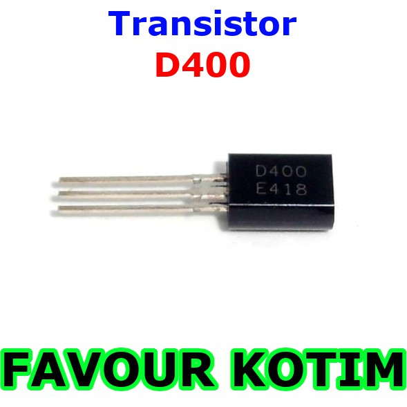 Jual TRANSISTOR D400 2SD400 NPN LOW-FREQUENCY POWER AMP TO-92MOD ...