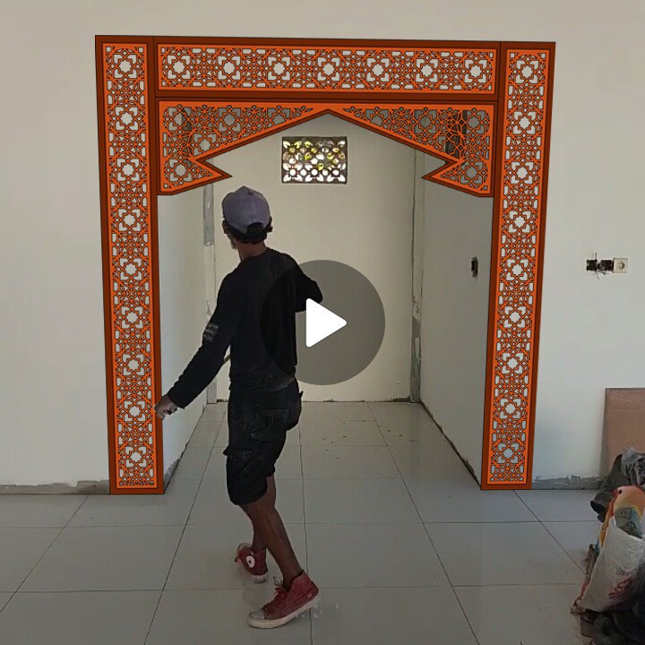 Jual Penyekat, Sekat, Pembatas, Partisi, Mihrob Musholla Ruangan ...