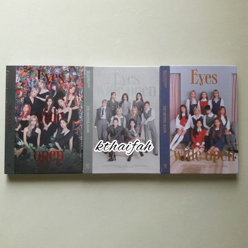 Jual [READY] TWICE - Eyes Wide Open | Shopee Indonesia
