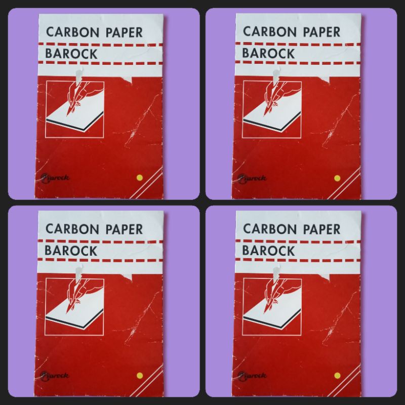 Jual Kertas Karbon/ Carbon Paper Jahit Merk Barock/ Karbon Jahit [Harap ...