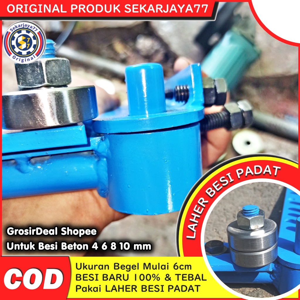 Jual Alat penekuk besi. Alat tekuk besi 4 6 8 10mm LAHER BESI PADAT ...