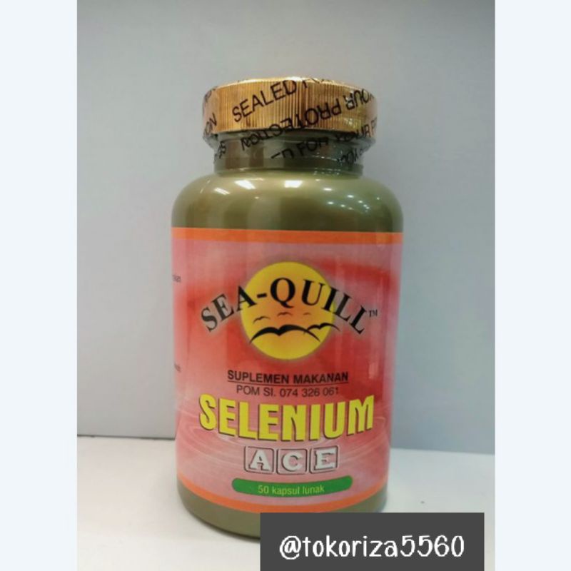 Jual SEA QUIL SELENIUM A.C.E ( isi 50 ) | Shopee Indonesia