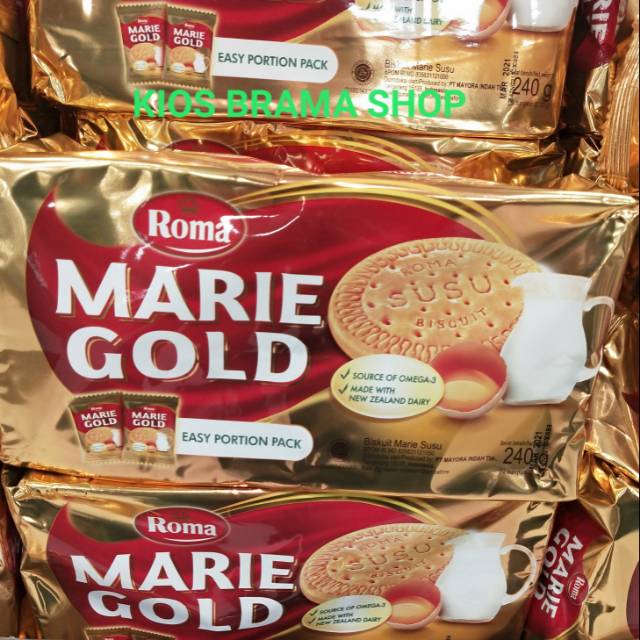 Jual Roma Marie Gold 240g Indonesia|Shopee Indonesia