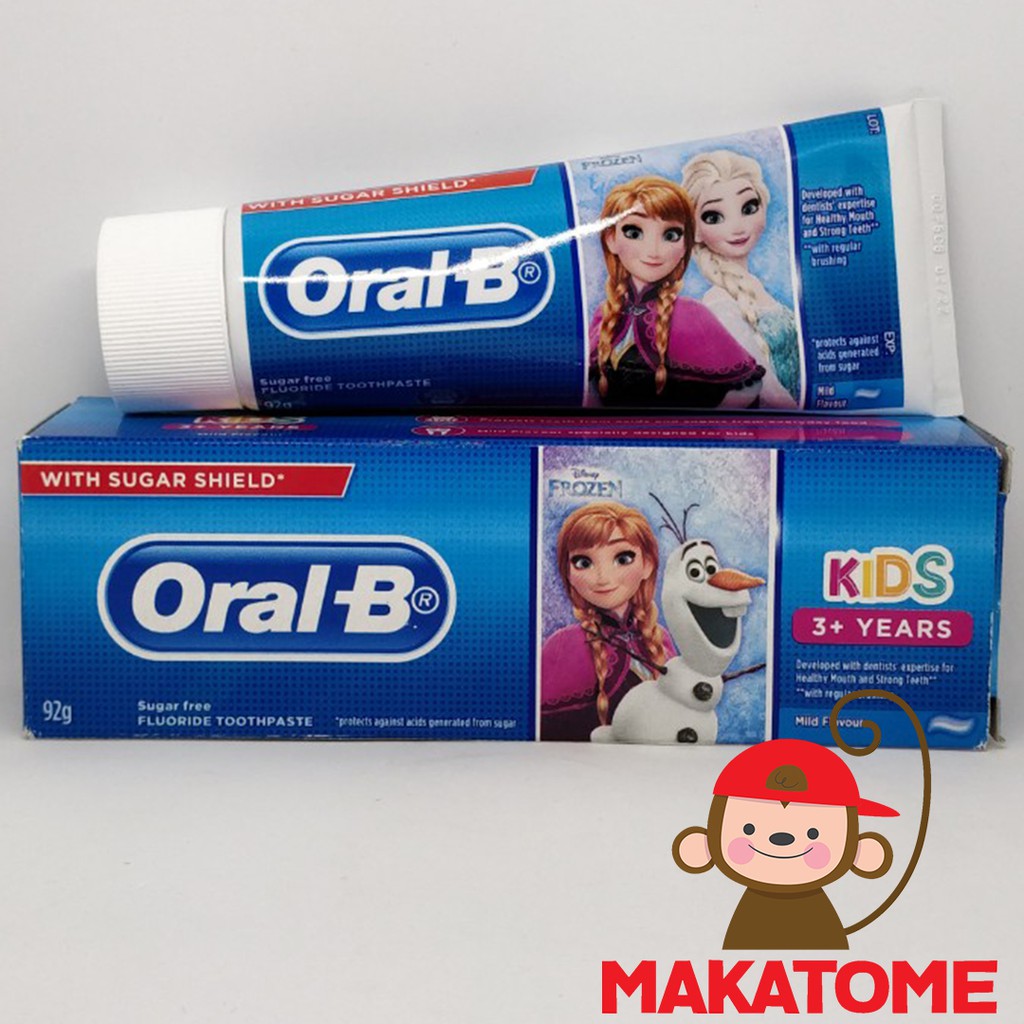 Jual Oral B Kids Toothpaste 3+ Years Frozen 92g Oral-B OralB Odol anak ...