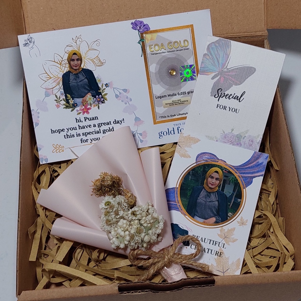 Jual Hadiah kado sidang skripsi, wisuda : 0,05 gram logam mulia 24 ...