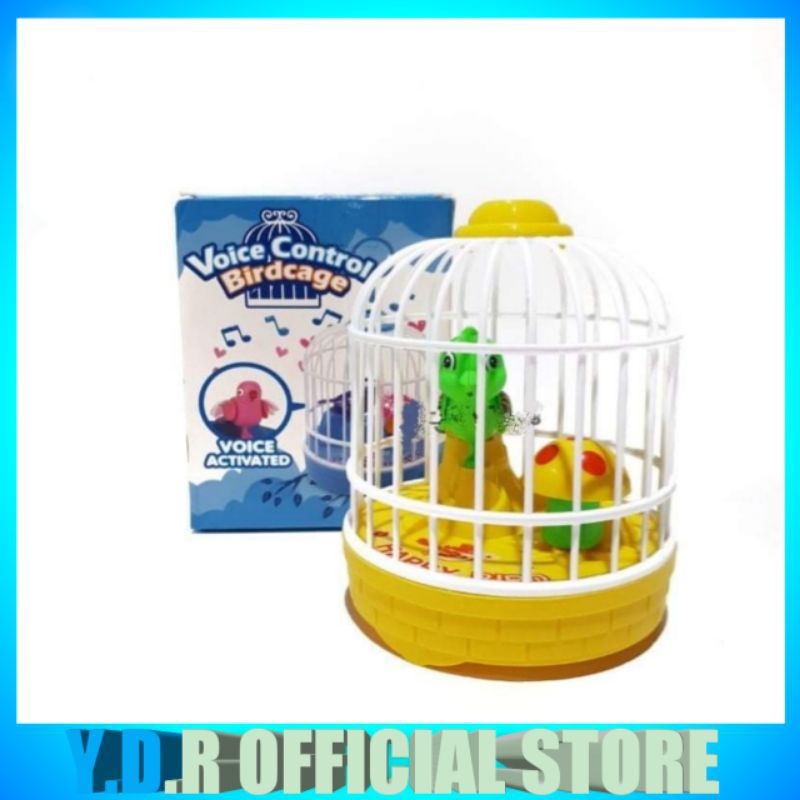 Jual MAINAN ANAK BURUNG DALAM SANGKAR BERKICAU (SUARA LAMPU GERAK ...