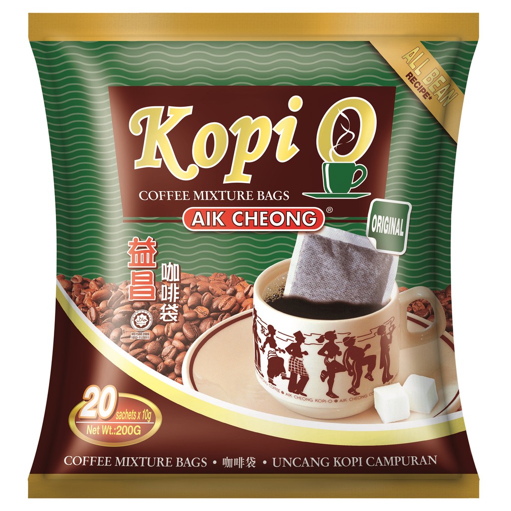 Jual Aik Cheong Kopi O 200gr Indonesia|Shopee Indonesia